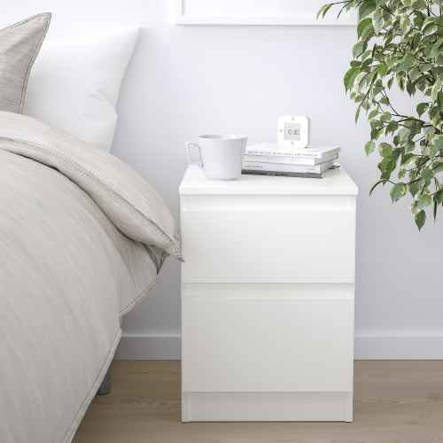 IKEA KULLEN Chest of 2 Drawers White Bedroom Urban Sales